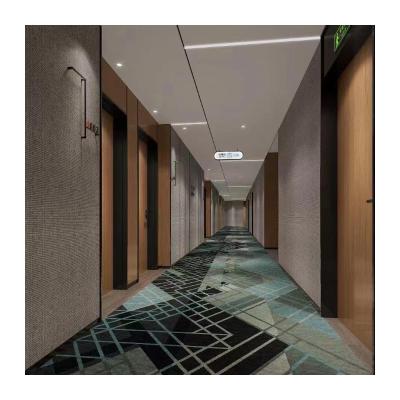 China High Pile Nylon Custom Printing Hotel Carpets Modern Design Style for Lobby Hall for sale