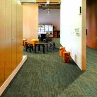 China Rectangle Antimicrobial Office Modular Carpet Tiles for Easy Cleaning and Maintenance for sale