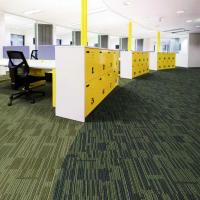 China Rectangle Antimicrobial Office Modular Carpet Tiles for Easy Cleaning and Maintenance for sale