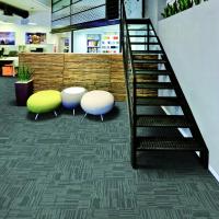 China Rectangle Antimicrobial Office Modular Carpet Tiles for Easy Cleaning and Maintenance for sale