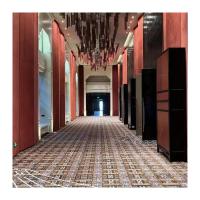 China Modern Design Style High Pile Commercial Room Custom Printed Nylon Wall to Wall Carpet for sale
