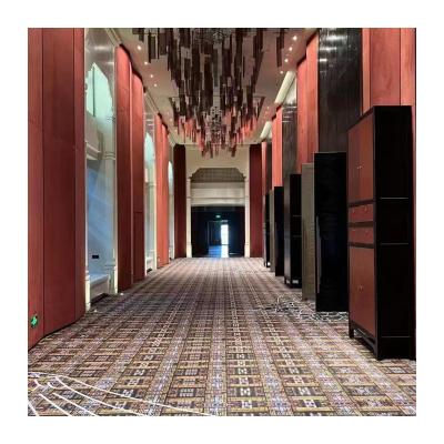 China Modern Design Style High Pile Commercial Room Custom Printed Nylon Wall to Wall Carpet for sale