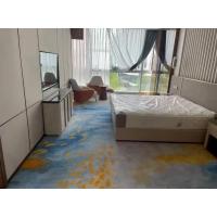 China Modern Design Style High Pile Commercial Room Custom Printed Nylon Wall to Wall Carpet for sale