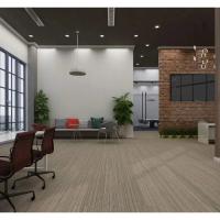China Commercial Rectangle Office Modular Carpet Tiles 60.96*60.96 Luxury Removable Design for sale