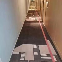 China Commercial Flooring Fire Proof Wilton Carpet with Modern Style Solution Provider for sale