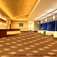 China Guangdong Sale ND1231 High Rows Axminster Wall to Wall Carpet with Cut Pile Pattern for sale