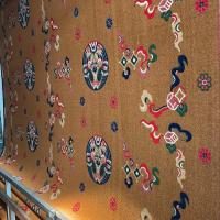 China Jute Backing Customized Patterns Mosque Prayer Carpet 4*25 Roll for Restaurant Decor for sale