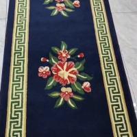 China Jute Backing Customized Patterns Mosque Prayer Carpet 4*25 Roll for Restaurant Decor for sale