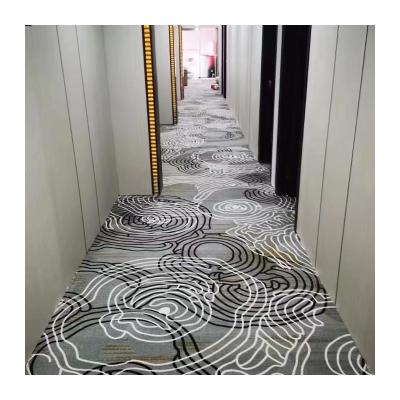 China Hotel Wall to Wall Commercial Flooring Machine Made Fire Proof Carpet for Decorative for sale