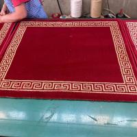 China Customized Patterns 4*25 Roll Mosque Prayer Carpet for Muslim Mosque 4m 13.12ft Width for sale