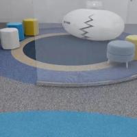 China 50x50 Office Modular Carpet with Removable Rectangle Nylon Floor Covering Tiles for sale