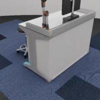 China 50x50 Office Modular Carpet with Removable Rectangle Nylon Floor Covering Tiles for sale