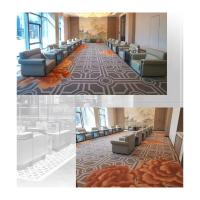 China Modern Style 100% Wool Fire Resistant Wall to Wall Carpet for Commercial Flooring for sale