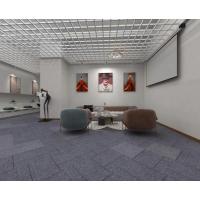 China Plain Style 25*100cm Pure Color Nylon Carpet Tiles Perfect for Office Modular Carpet for sale