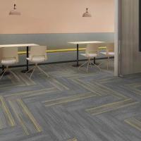 China 60x60 50x50 Luxury Removable Office Carpet Tiles in Plain and Jacquard Loop Pile Style for sale