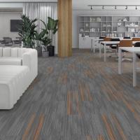 China 60x60 50x50 Luxury Removable Office Carpet Tiles in Plain and Jacquard Loop Pile Style for sale