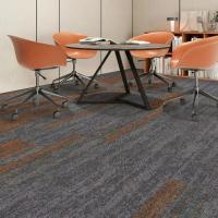 China Home Non-Slip Luxury Removable Carpet Tiles 50x50 Office Modular Carpet for sale