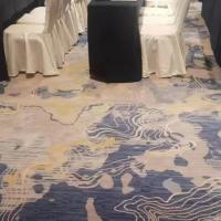 China Commercial Flooring Fireproof and Easy-to-Clean Wall to Wall Carpet with Felt Backing for sale