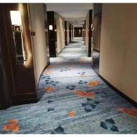 China Square Design Fireproof Wall to Wall Carpet 80% Wool 20% Nylon for Commercial Flooring for sale
