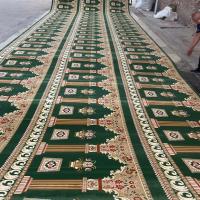 China Wall to Wall Floor Covering Soft Mosque Carpet in Many Colors and PET FRIENDLY Design for sale