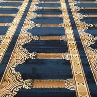 China Wall to Wall Floor Covering Soft Mosque Carpet in Many Colors and PET FRIENDLY Design for sale