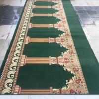 China Wall to Wall Floor Covering Soft Mosque Carpet in Many Colors and PET FRIENDLY Design for sale