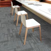 China Modern Style 50x50 Square PE Backing Office Carpet Tiles for Busy Commercial Offices for sale