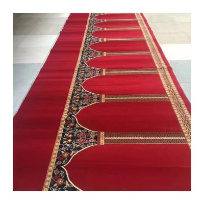 China Wall to Wall Coverage Rectangle Soft Mosque Carpet in Many Colors for Floor Covering for sale