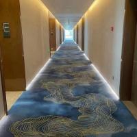 China Commercial Flooring Fire Proof Carpet Rectangle Shape and Nylon Wall to Wall Carpet for sale