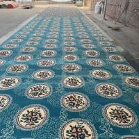 China Soft Mosque Carpet MACHINE MADE Many Colors for Meeting Room Wall to Wall Carpeting for sale