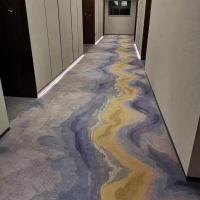 China Commercial Flooring 4m*25m Fireproof Action Backing Wilton Nylon Wall to Wall Carpet for sale