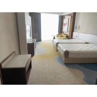 China Commercial Flooring 4m*25m Fireproof Action Backing Wilton Nylon Wall to Wall Carpet for sale