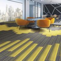 China OEM Washable PVC Fiber Glass Backing Carpet Tiles for Commercial Office Modular 50x50 for sale