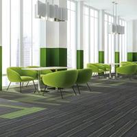 China OEM Washable PVC Fiber Glass Backing Carpet Tiles for Commercial Office Modular 50x50 for sale