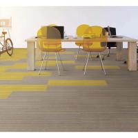 China Modern Nylon Carpet Tiles for Commercial Offices 3.5mm Pile Height 550g Tufted Weight for sale