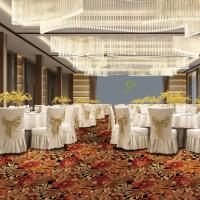 China 7*11 Density Wool and Nylon Axminster Casino Carpet for Wall to Wall Installation for sale