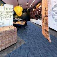 China 50x50 Removable Office Modular Carpet Tiles 3kg/sqm Rectangle for Professional Spaces for sale