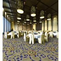China 7*11 Density Wool and Nylon Axminster Casino Carpet for Wall to Wall Installation for sale