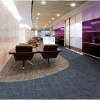 China 50x50 Removable Office Modular Carpet Tiles 3kg/sqm Rectangle for Professional Spaces for sale