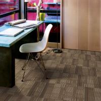 China Office Carpet Tiles 50x50 Rectangle Shape Medium Pile Commercial Tile Carpet for sale