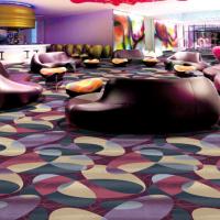 China 1200g/sqm Fleece Weight Casino Wall to Wall Exhibition Carpet for Restaurant Interior for sale