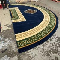 China Floor Covering Soft Mosque Carpet with Puzzle Pattern and 80% Wool 20% Nylon Material for sale