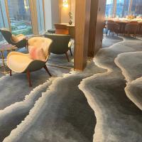 China Pile Height 7-10 ±0.5 mm Custom Nylon Printed Axminster Hotel Casino Fire Resistant Carpet For Event Venue for sale