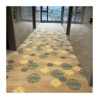 China Action Backing Fluorescent Color Axminster Corridor Carpet for Non Slip in End Hotels for sale