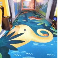 China Wall-to-Wall Five-Star Hotel Rooms Axminster Carpet with 80% Wool and 20% Nylon Blend for sale