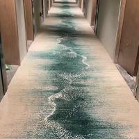 China Top Grade Luxury Axminster Carpet Flooring Printing Customized Design Hotel Corridor Carpet for sale