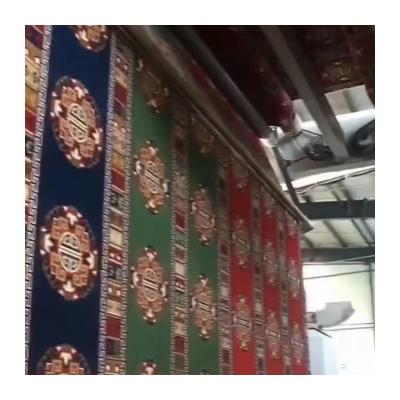 China Professional Design Muslim Wall to Wall Prayer Carpet Roll for Commercial for sale