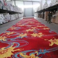 China Customized Design Luxury Style Nylon/Wool Material Axminster Carpet for Hotel Flooring for sale