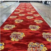 China Customized Design Luxury Style Nylon/Wool Material Axminster Carpet for Hotel Flooring for sale