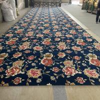 China High Pile Muslim Wall to Wall Prayer Carpet Roll Tapis de Mosque Carpet for Church for sale